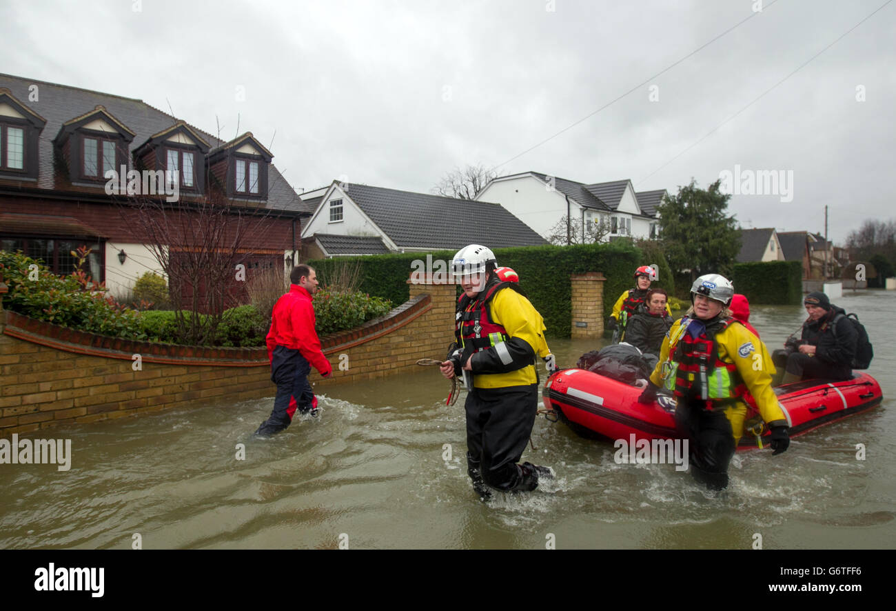 Winter weather Feb 11th Stock Photo - Alamy