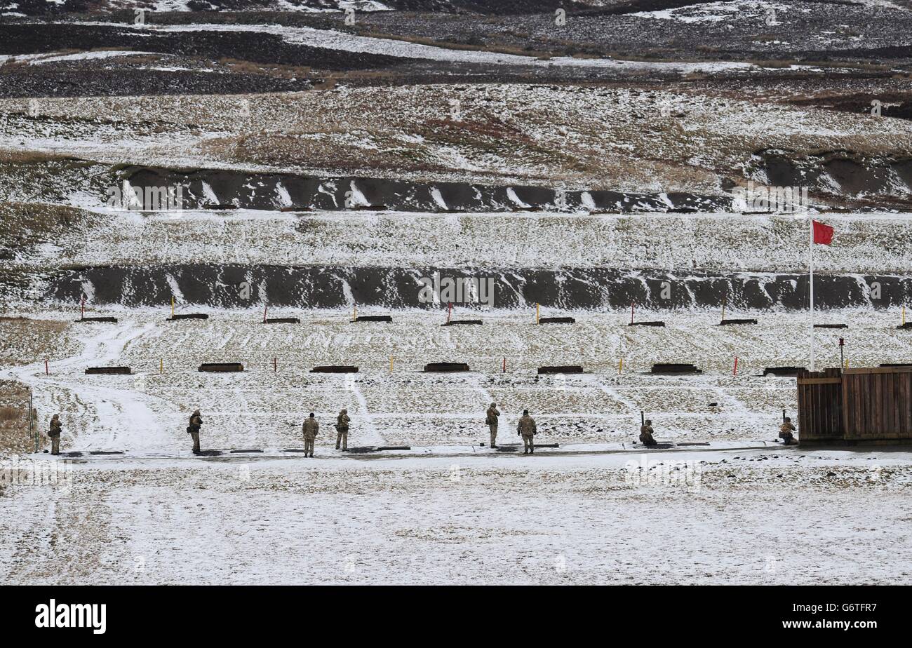 Winter weather Feb 11th Stock Photo - Alamy