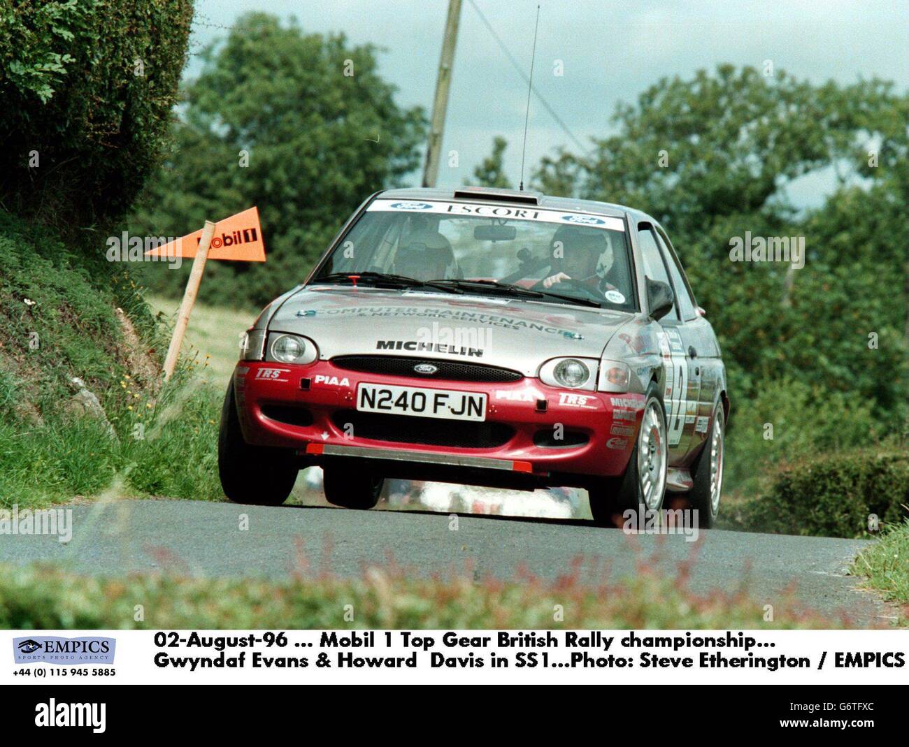 Gwyndaf evans howard davis in ss1 hi-res stock photography and images ...