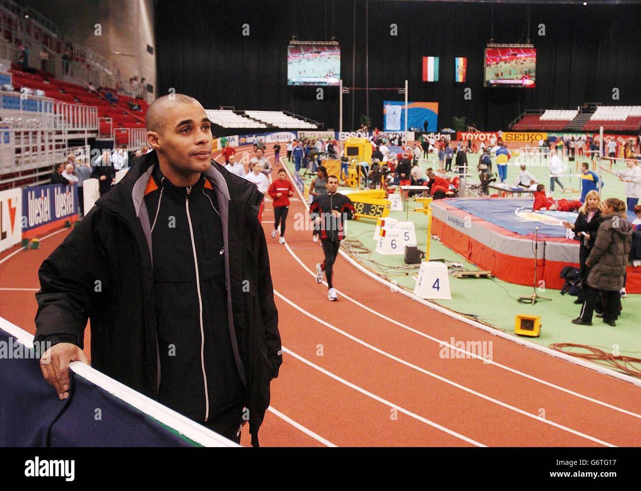 Jason Gardner World Indoor Athletics championships Stock Photo - Alamy
