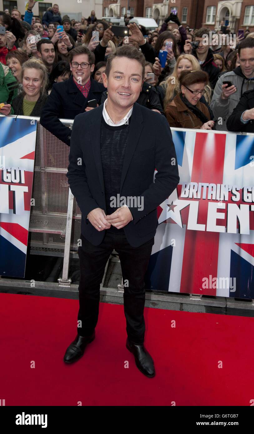 Britain's Got More Talent presenter Stephen Mulhern arrives for ...