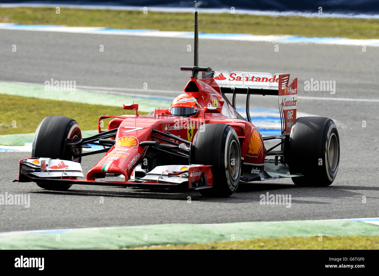 Ferrari f1 racing car 2014 hi-res stock photography and images - Alamy