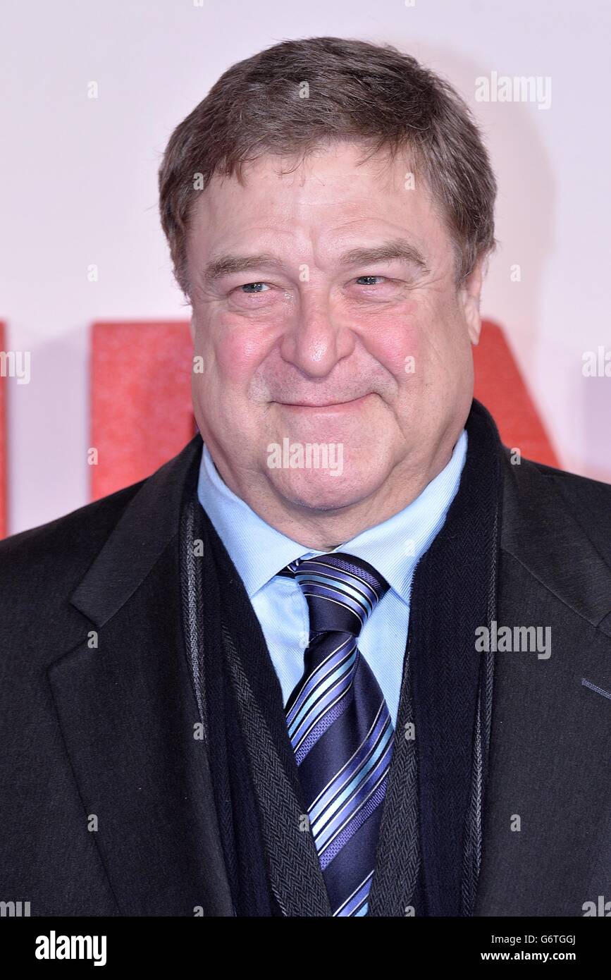 The Monuments Men UK Premiere - London. John Goodman arriving for the ...