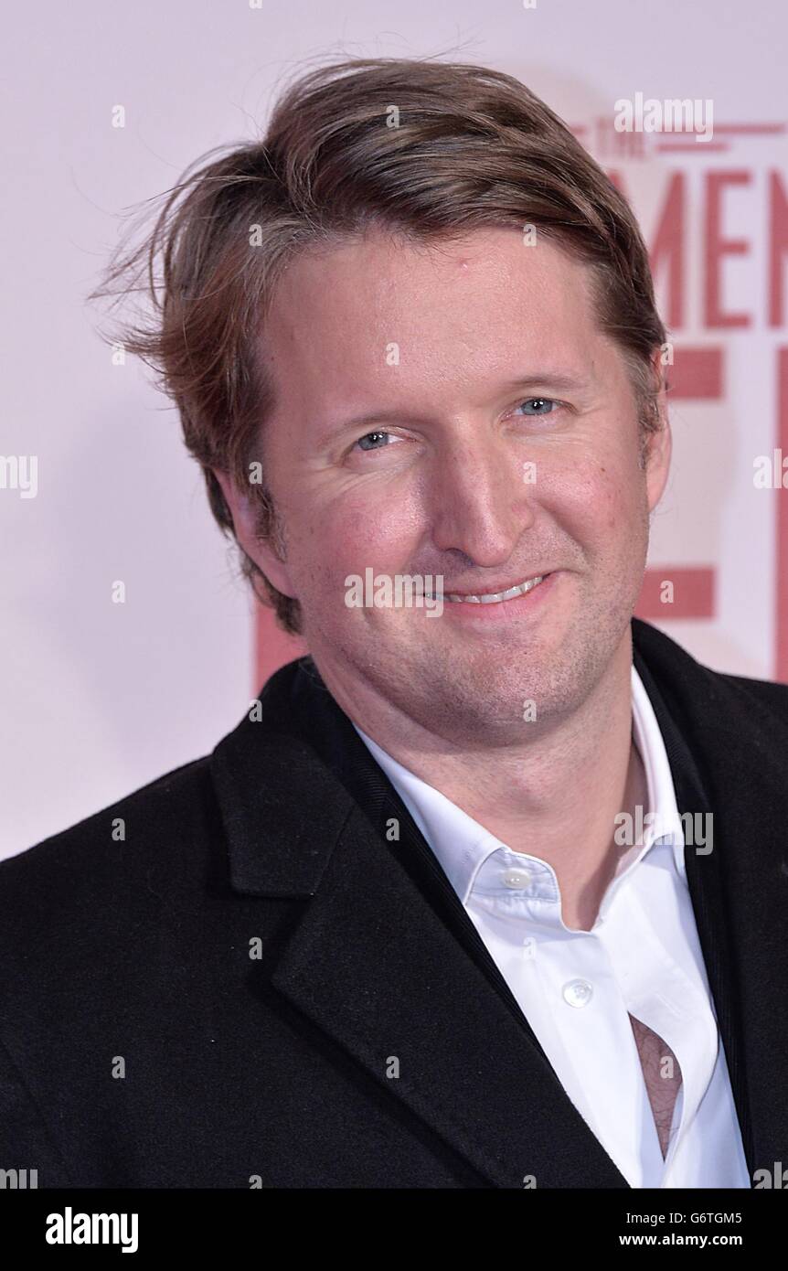 Tom Hooper arriving for the UK Premiere of The Monuments Men, at the ...