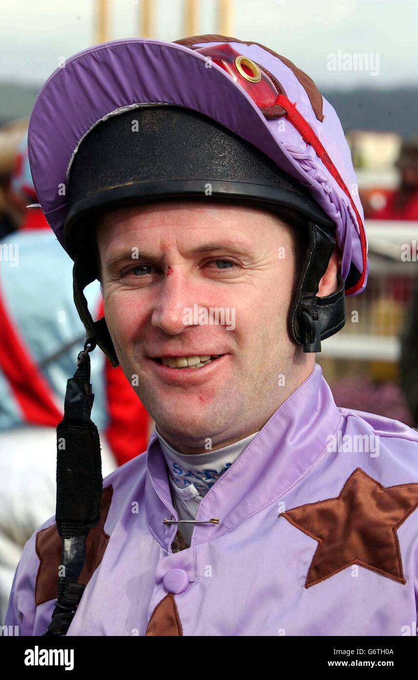 S Curran Jockey Taunton Stock Photo - Alamy