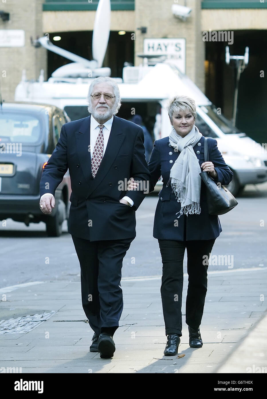Dave Lee Travis court case Stock Photo - Alamy
