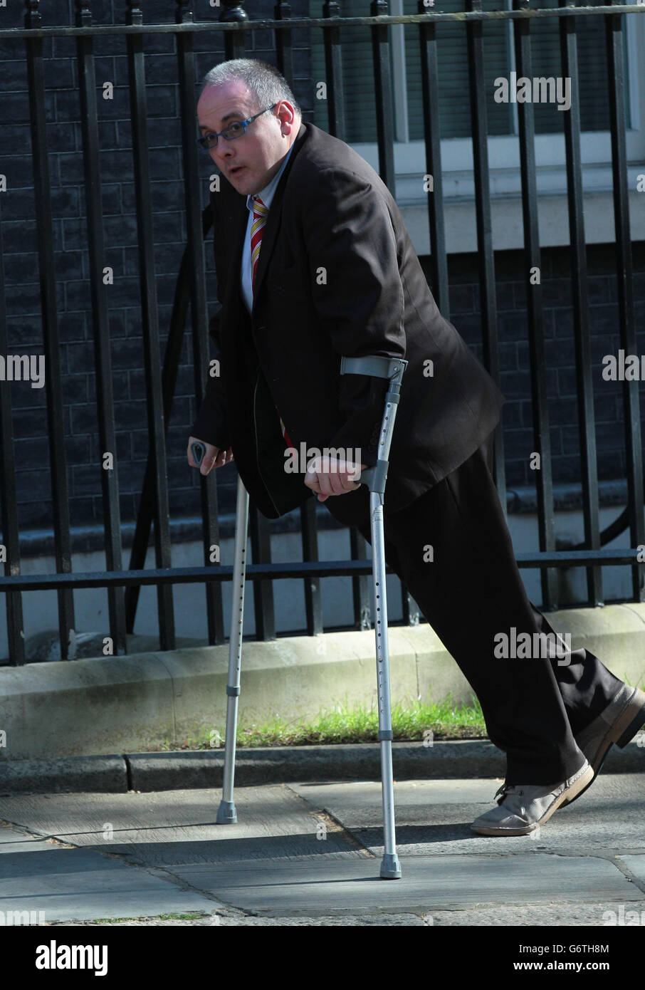 LONDON - MAY 3, 2016: Robert Halfon seen in Downing Street in London ...