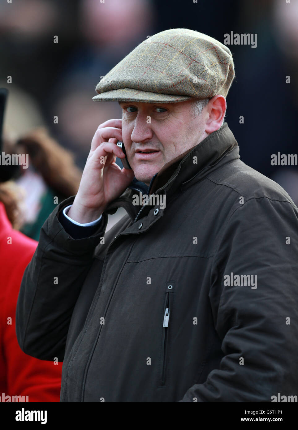 Trainer donald mccain cheltenham racecourse hi-res stock photography ...