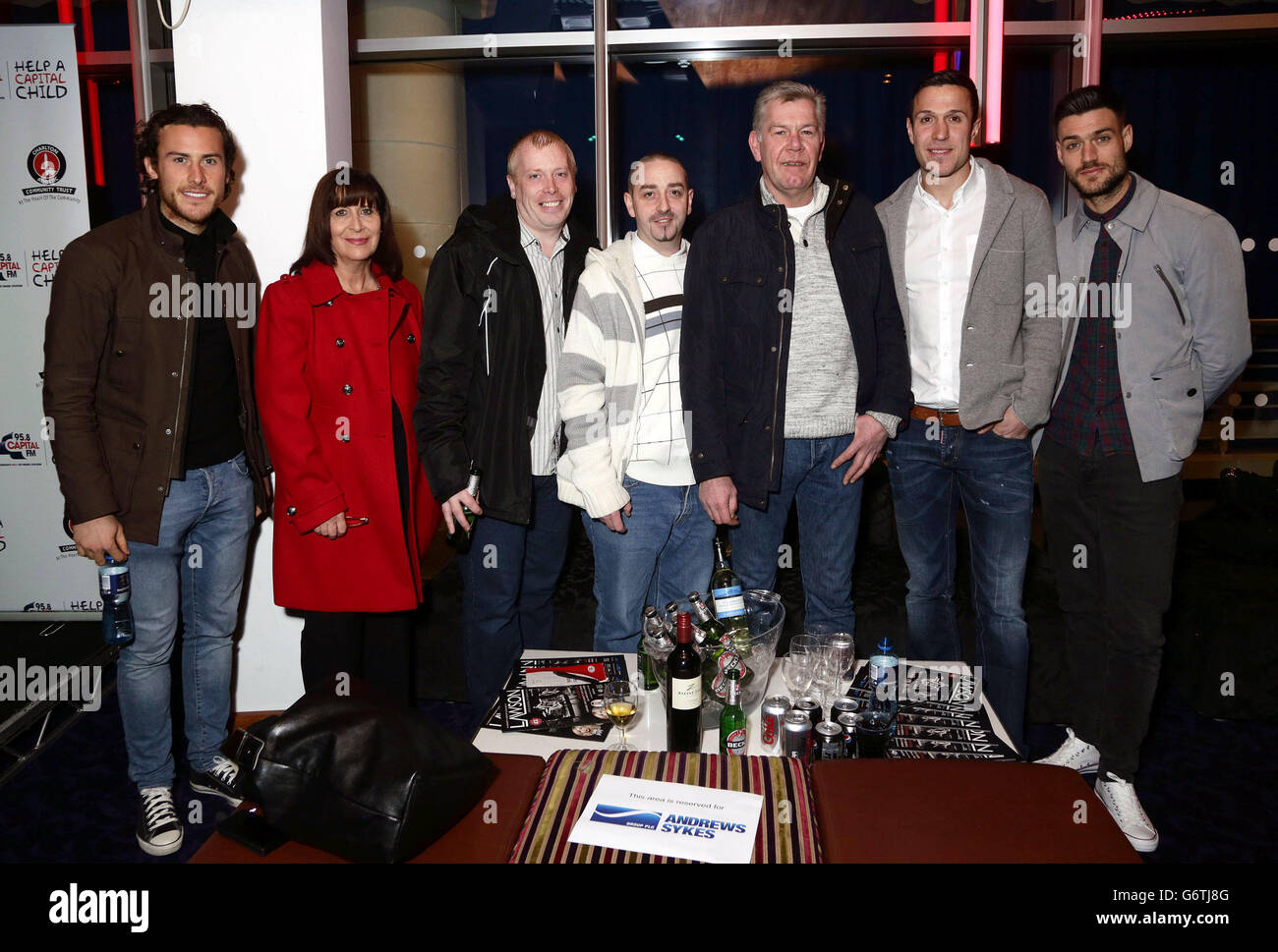 Charlton Athletic's Johnnie Jackson, Lawrie Wilson and Richard Wood ...