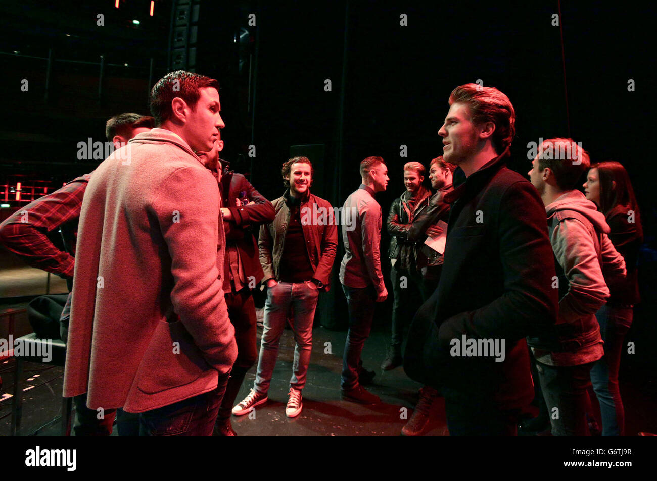 Group child half meeting football hi-res stock photography and images ...