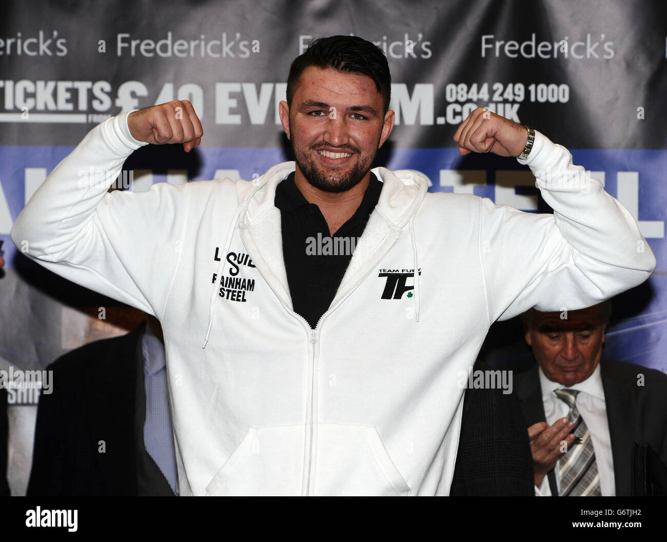 Boxing - All Boxers Weigh In - Copper Box Arena Stock Photo - Alamy