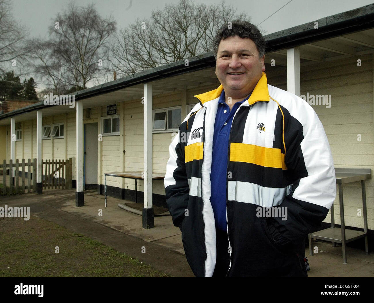 Pertemps Bees director of rugby, Phil Maynard, poses outside the teams ...