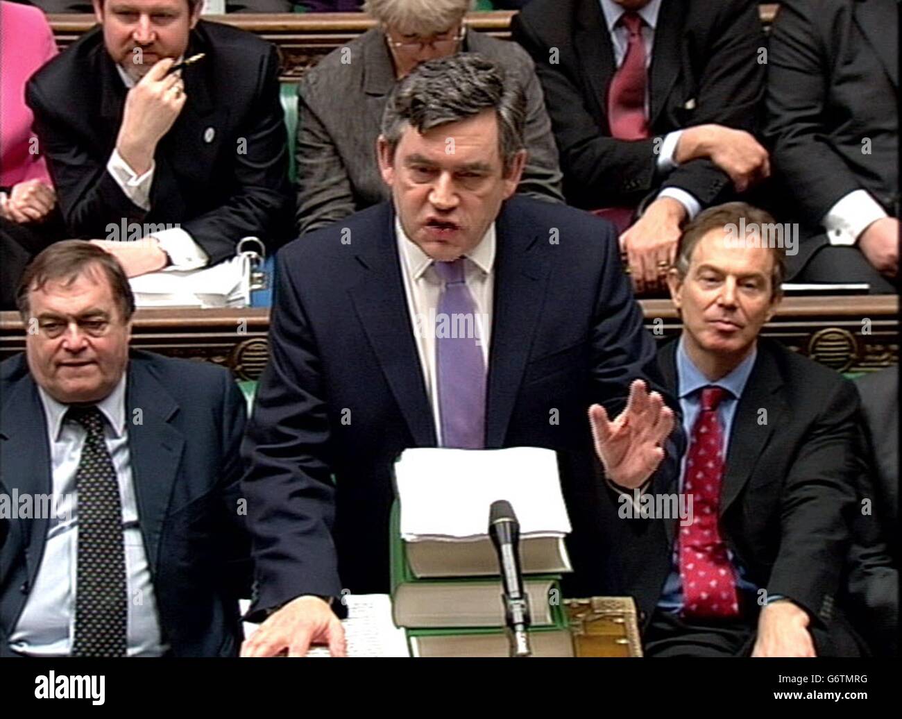 The Budget 2004 Stock Photo - Alamy