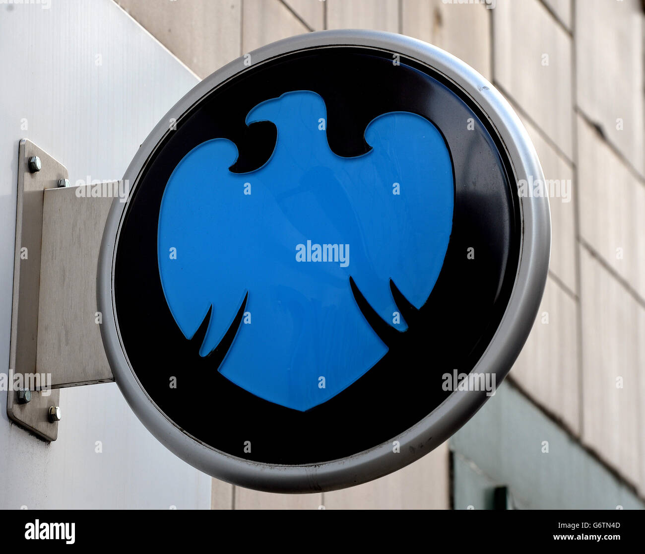 A Barclays bank sign in Victoria, central London Stock Photo - Alamy