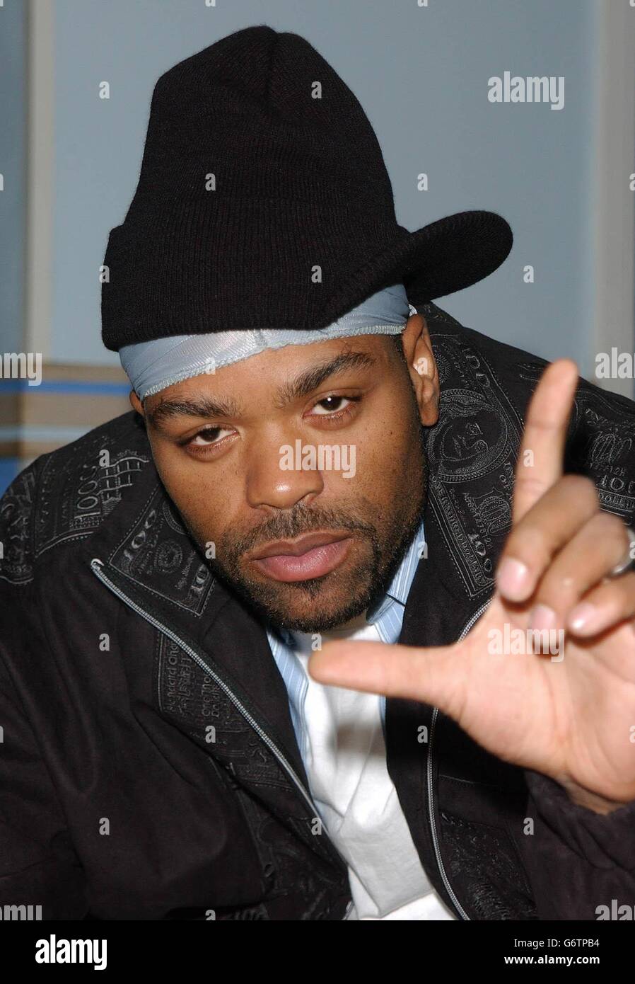 American artist Method Man during his guest appearance on MTV's TRL UK ...