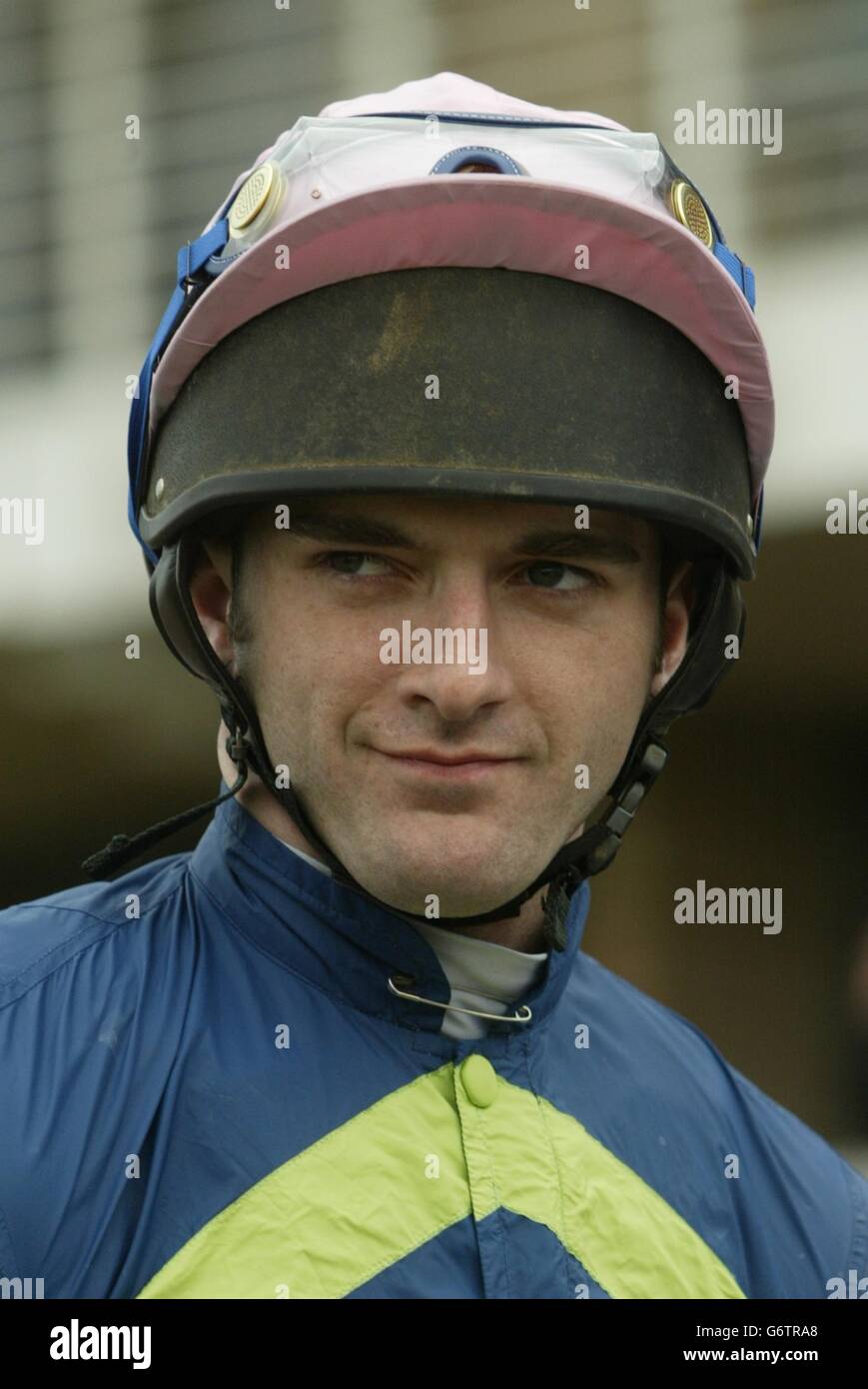 Jockey. Tom Best - Jockey at Warwick, Sunday March 14 2004. PA Photo ...