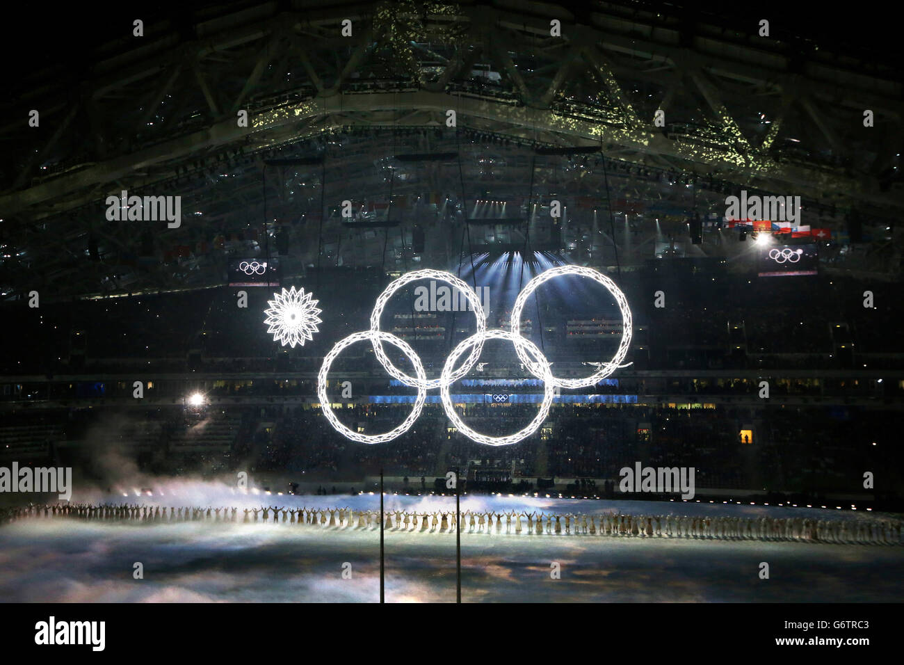 Sochi winter olympics opening ceremony hi-res stock photography and ...