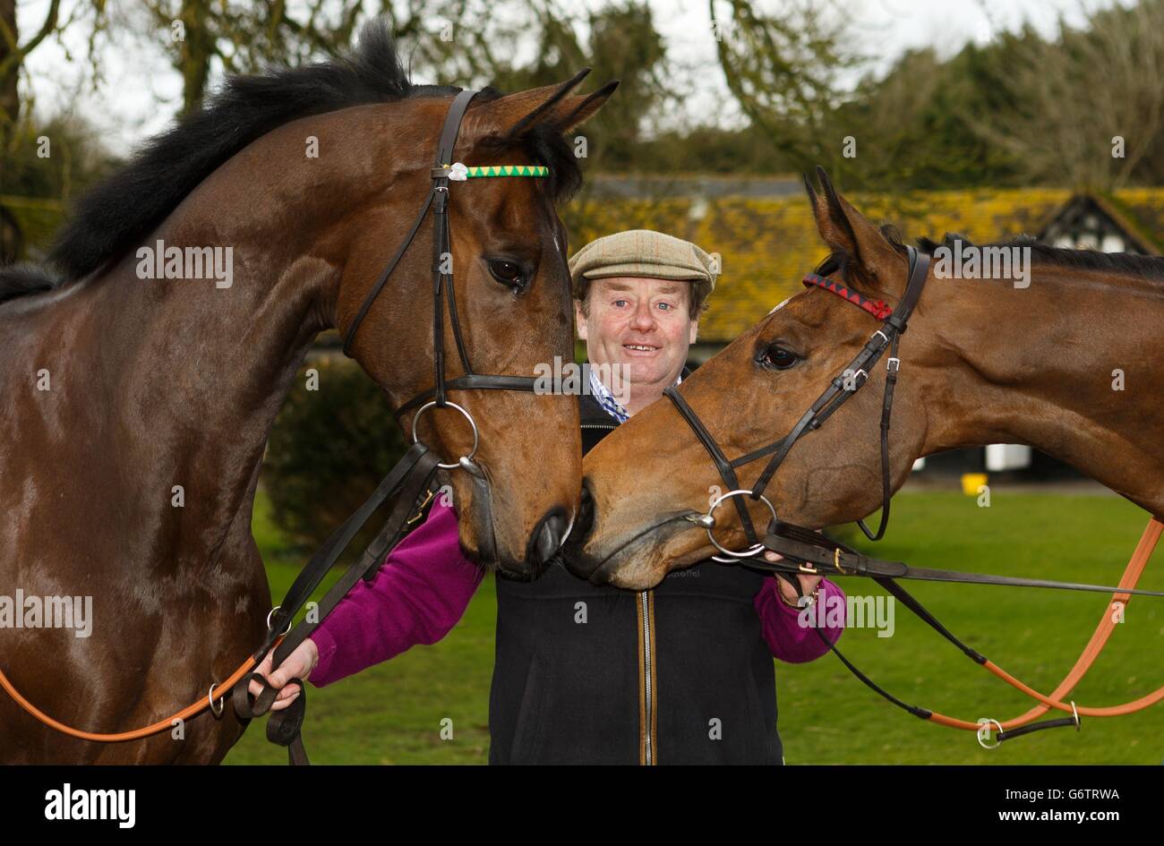 Horse Racing - Nicky Henderson Stable Visit - Seven Barrows. Trainer ...