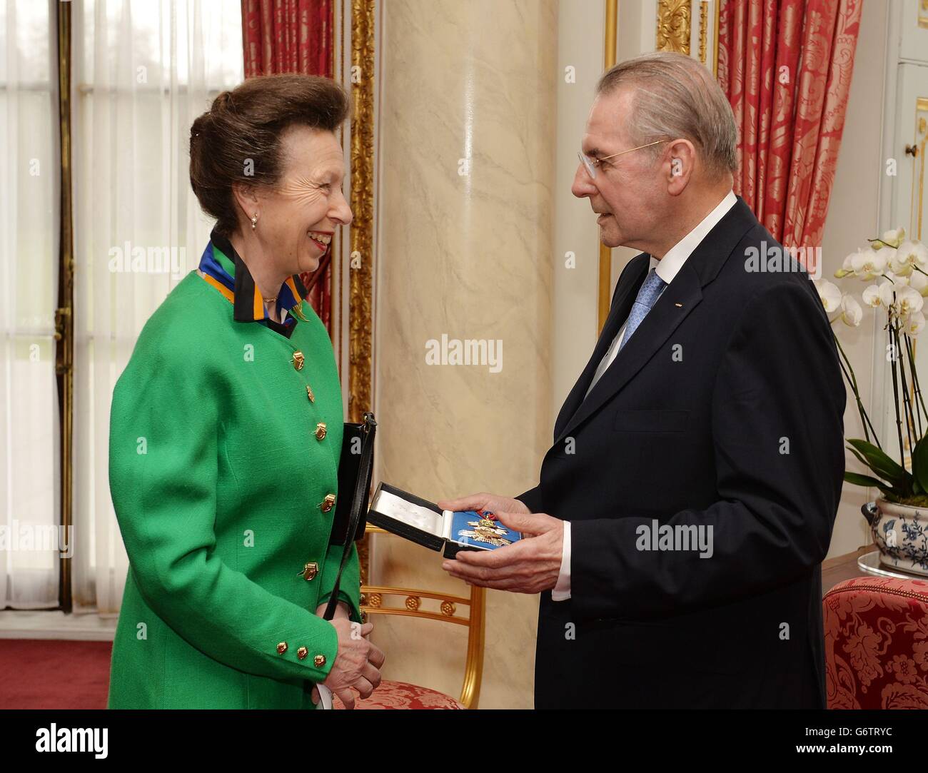 During small private investiture ceremony attended by family friends hi ...