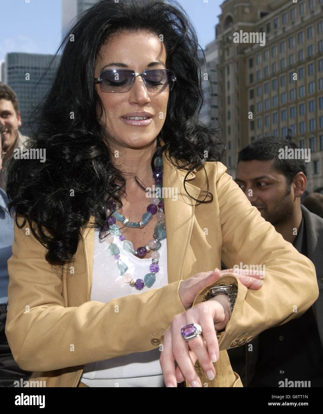 Nancy dellolio space hoppers guinness world record hi-res stock ...