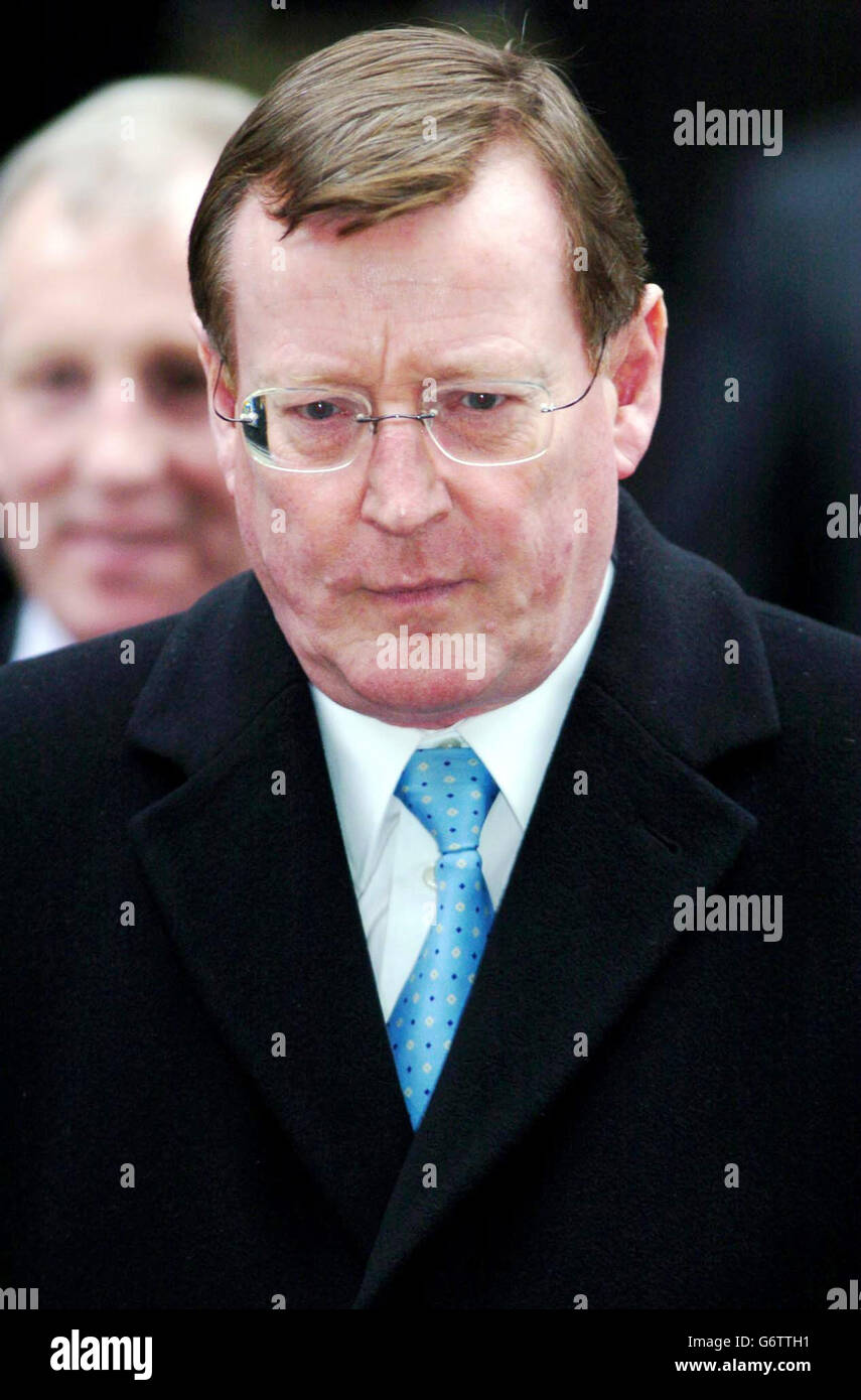 David Trimble in London Stock Photo - Alamy