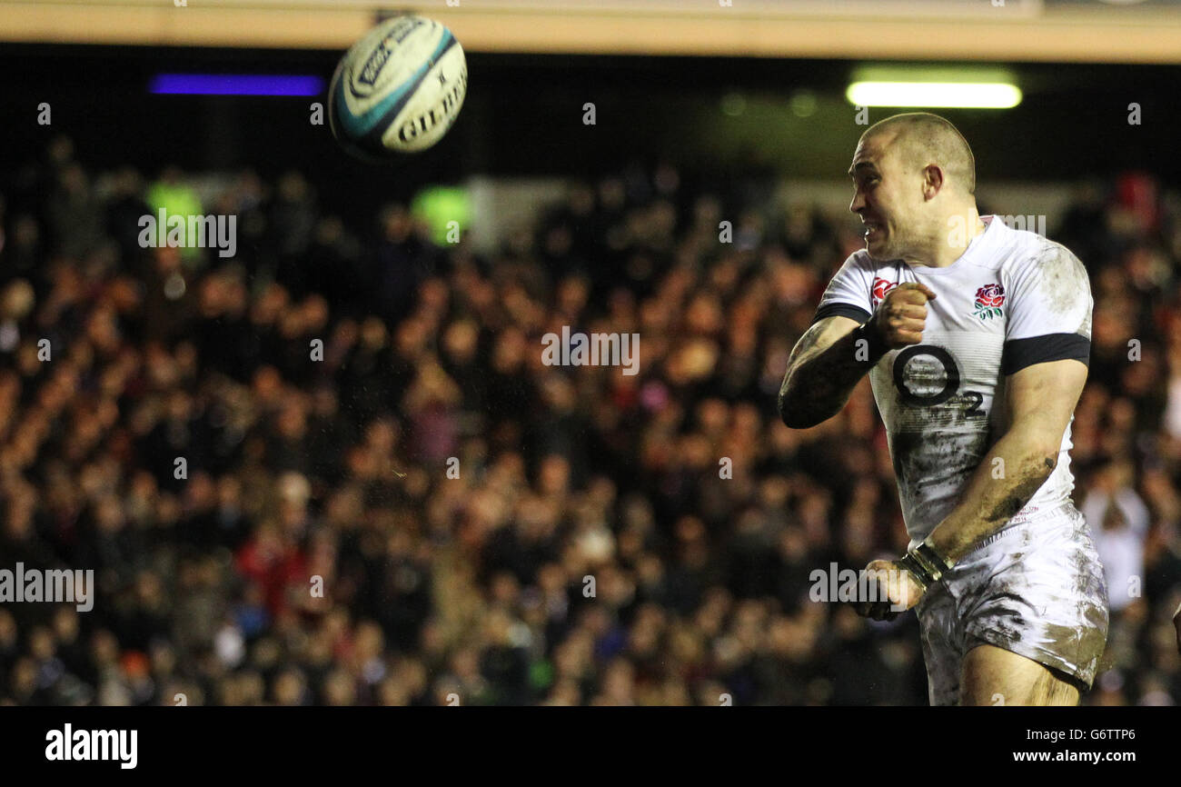 Rugby Union - RBS 6 Nations - Scotland v England - Murrayfield Stadium ...