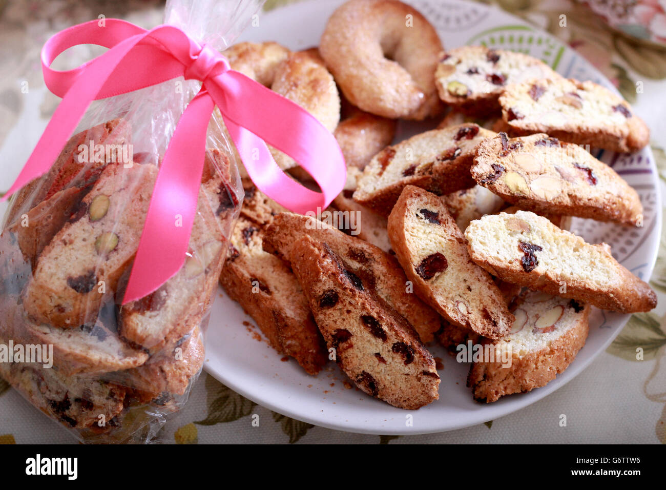 Sweet bread and cookies Stock Photo - Alamy