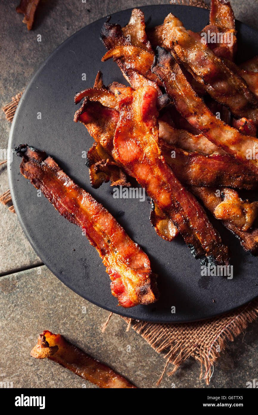 Bbq bacon strips hi-res stock photography and images - Alamy