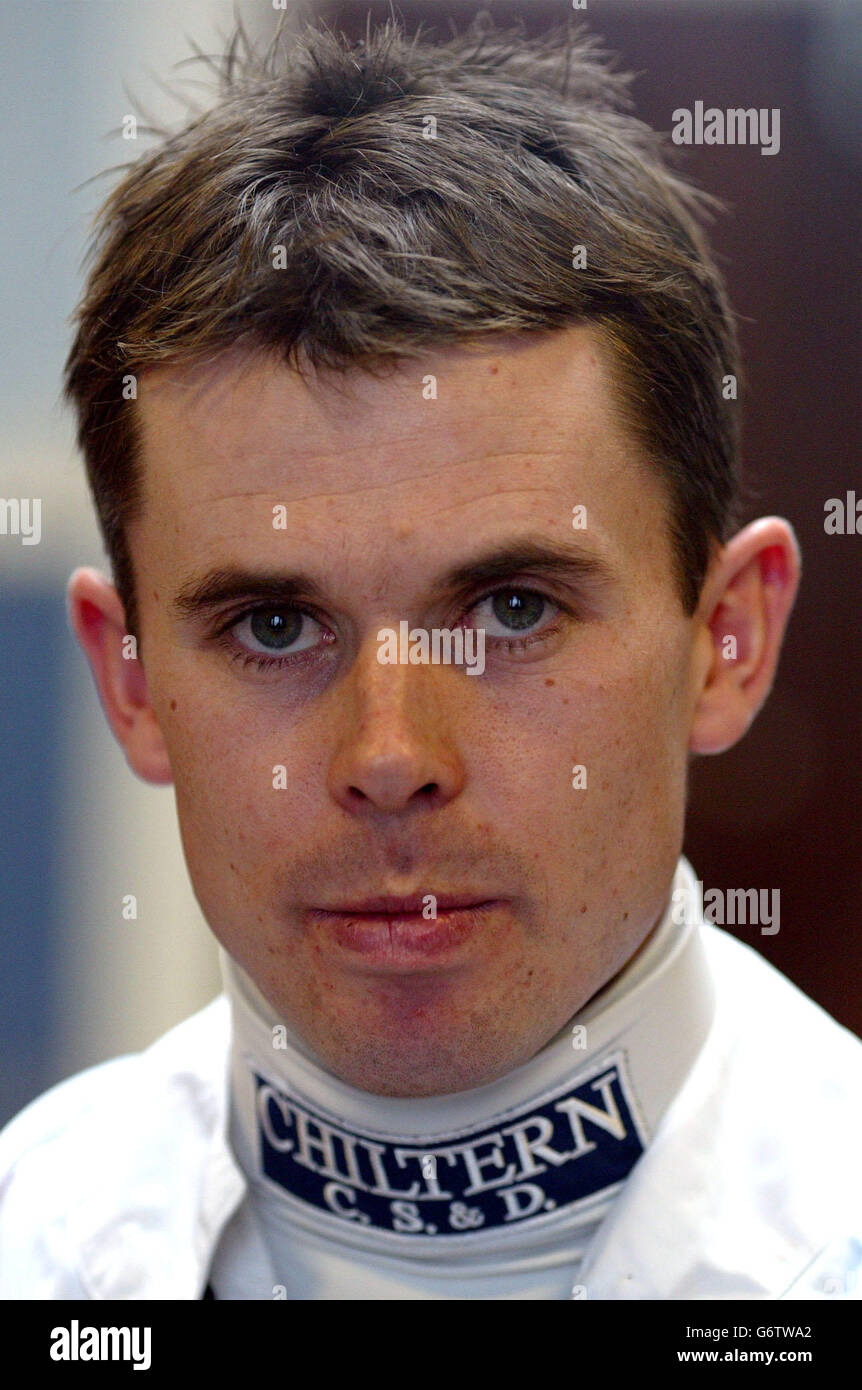 G Lee Jockey Doncaster. Jockey Graham Lee at Doncaster races Stock ...