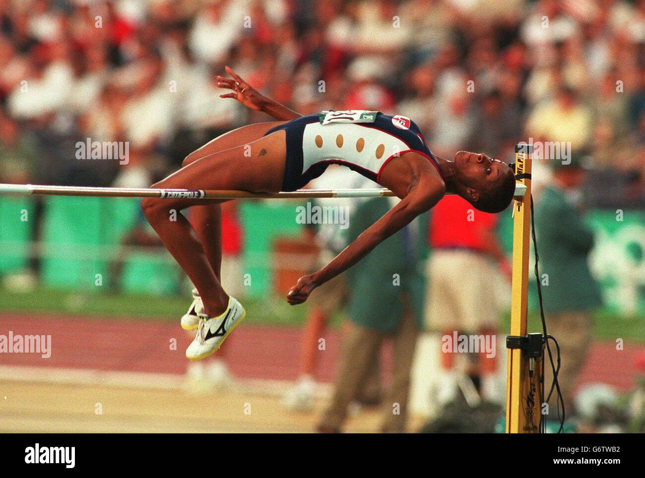 Atlanta Olympic Games .... Athletics, Women's High Jump Final Stock ...