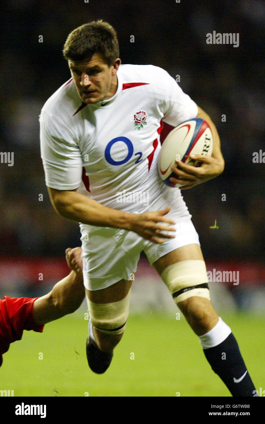 England v NZ Barbarians. England's Martin Corry during the Zurich World ...