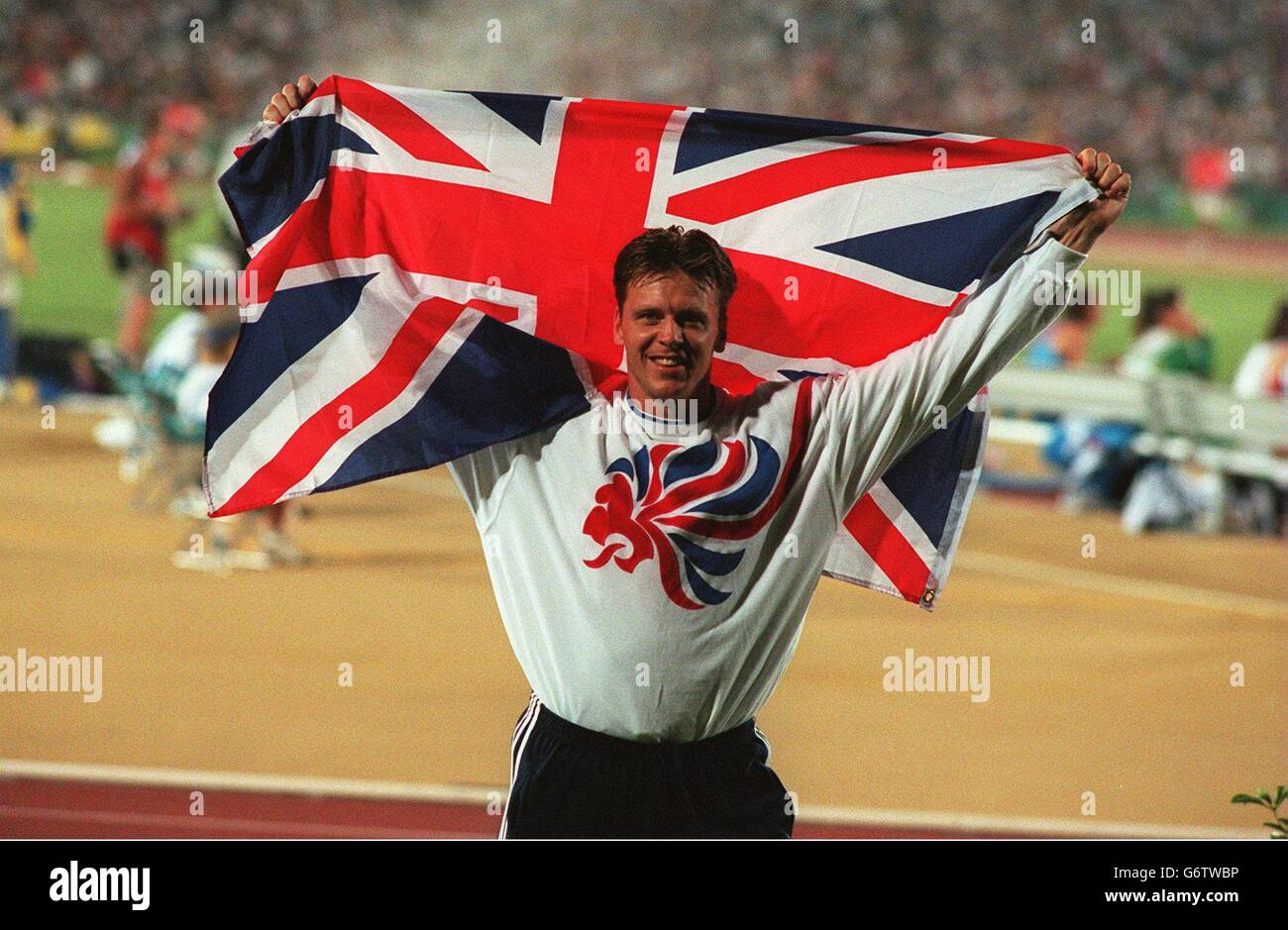 Atlanta Olympic Games .... Athletics, Men's Javelin Final Stock Photo ...