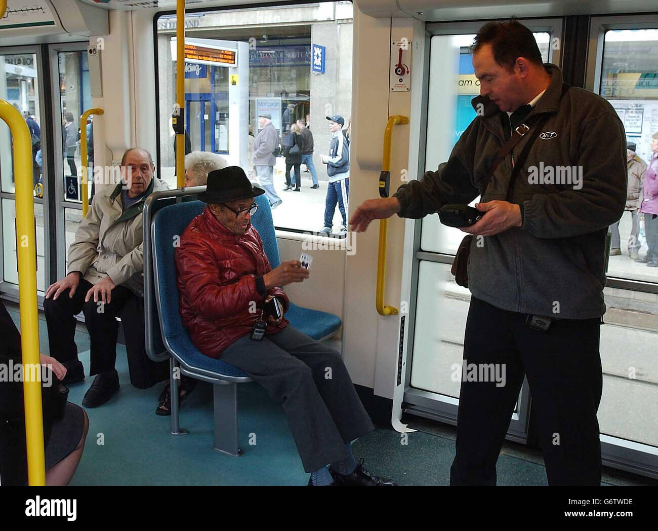 Nottingham tram system hi-res stock photography and images - Alamy