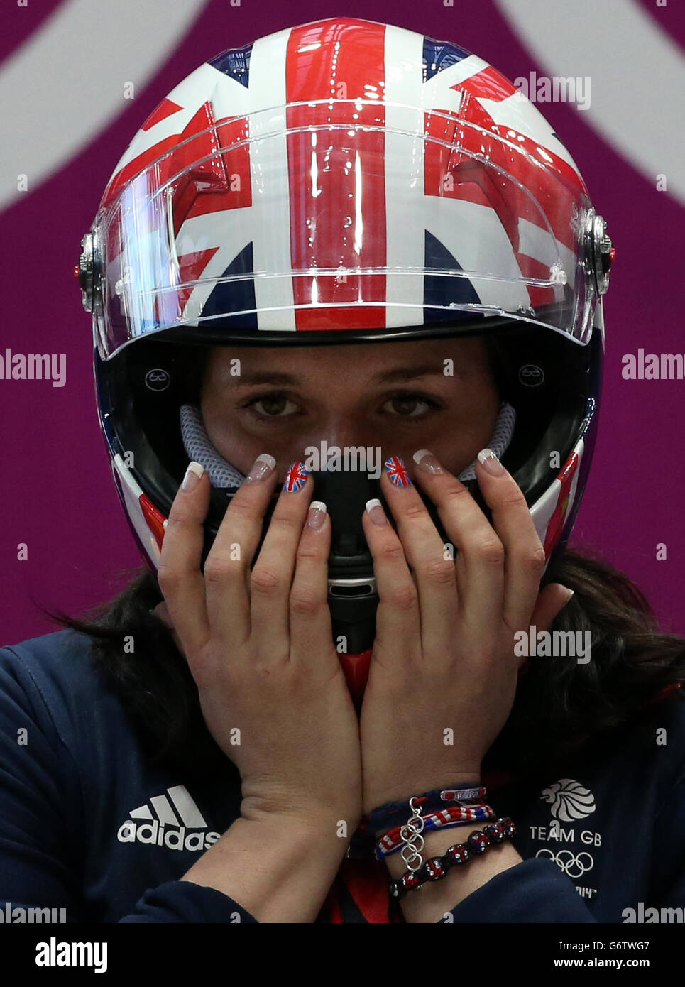 Great Britain's Paula Walker during a training run at the Sliding ...