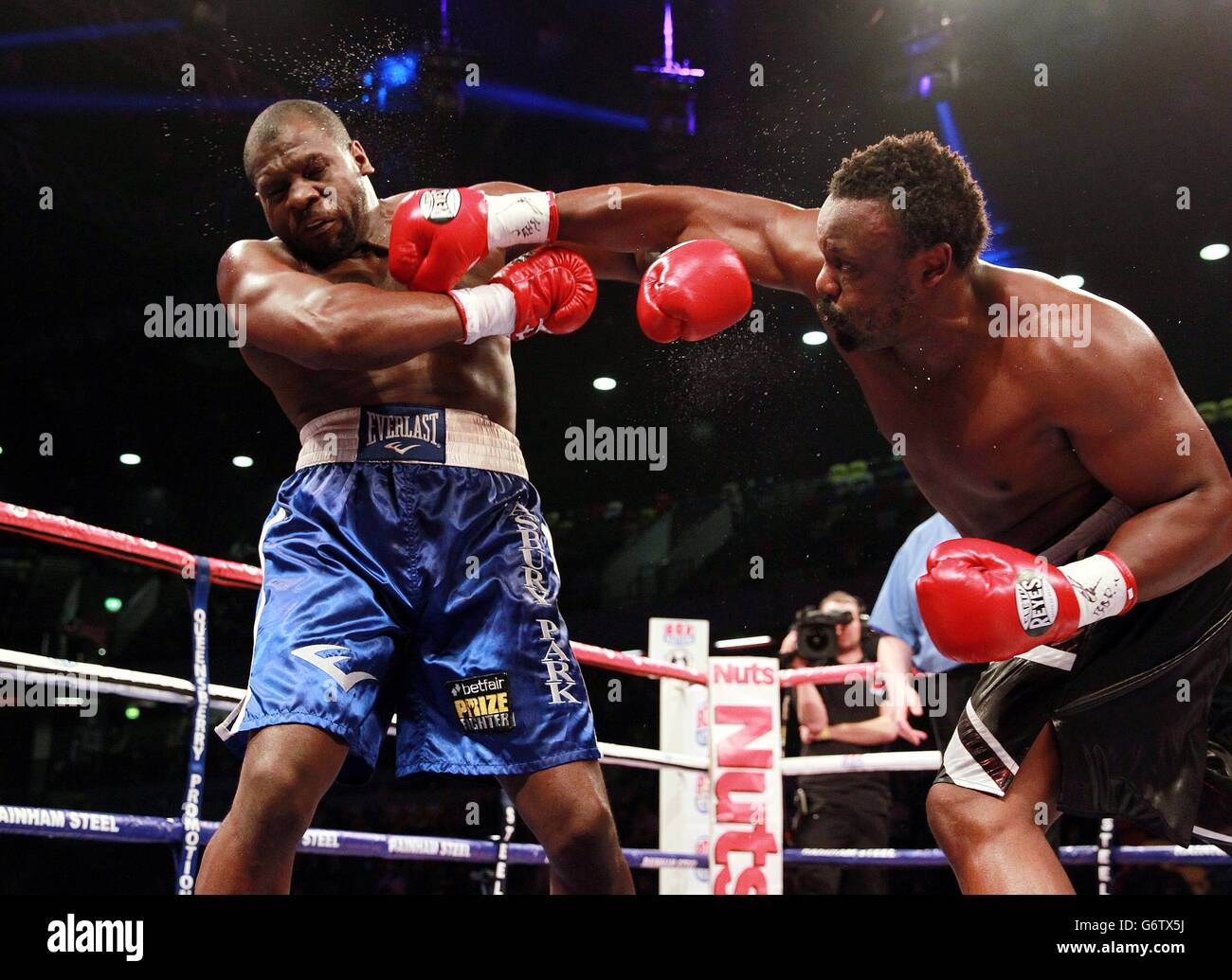 Boxing - Copper Box III - Copper Box Arena Stock Photo - Alamy