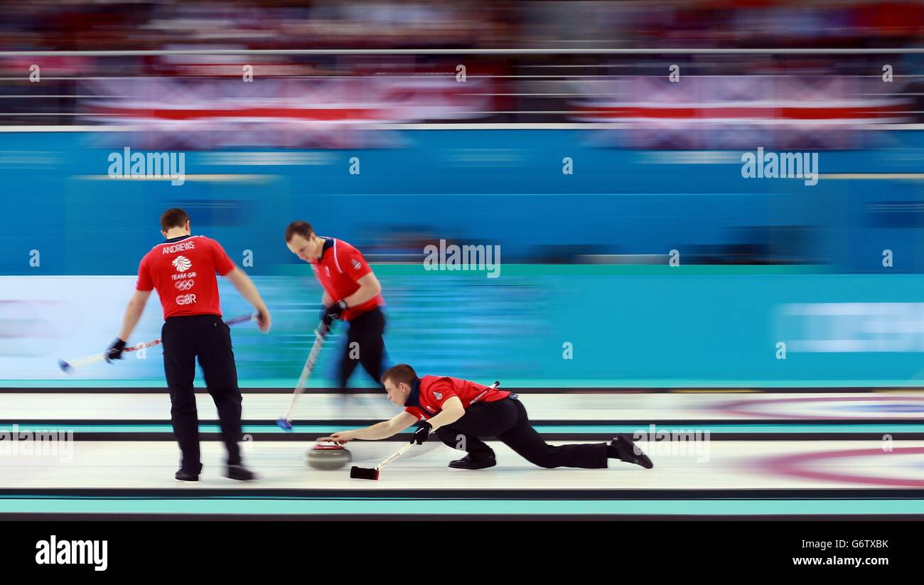 Sochi Winter Olympic Games - Day 9. Great Britain's Greg Drummond in ...