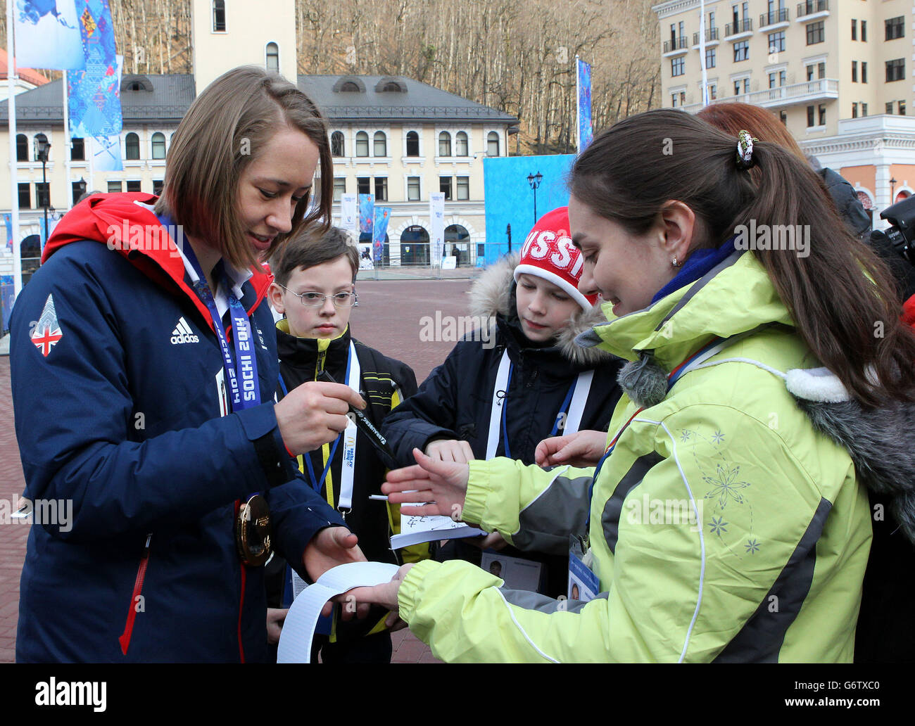 Rosa curling hi-res stock photography and images - Alamy