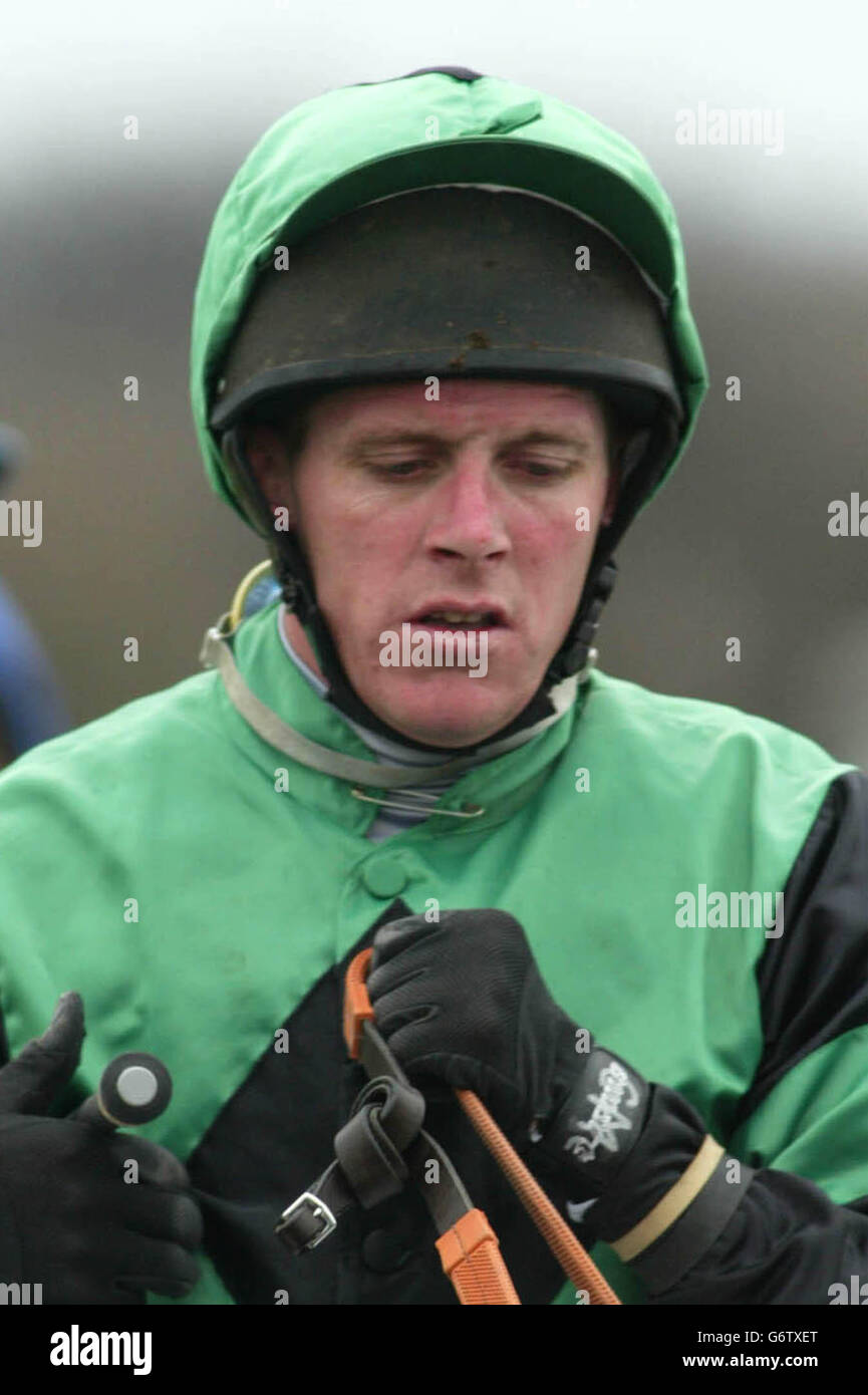 Jockey calvin mccormack at catterick races hi-res stock photography and ...