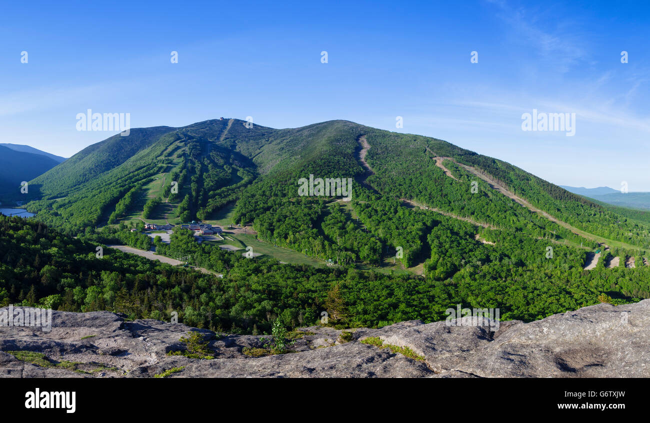 Panoramic of Cannon Mountain from Bald Mountain in the White Mountains ...