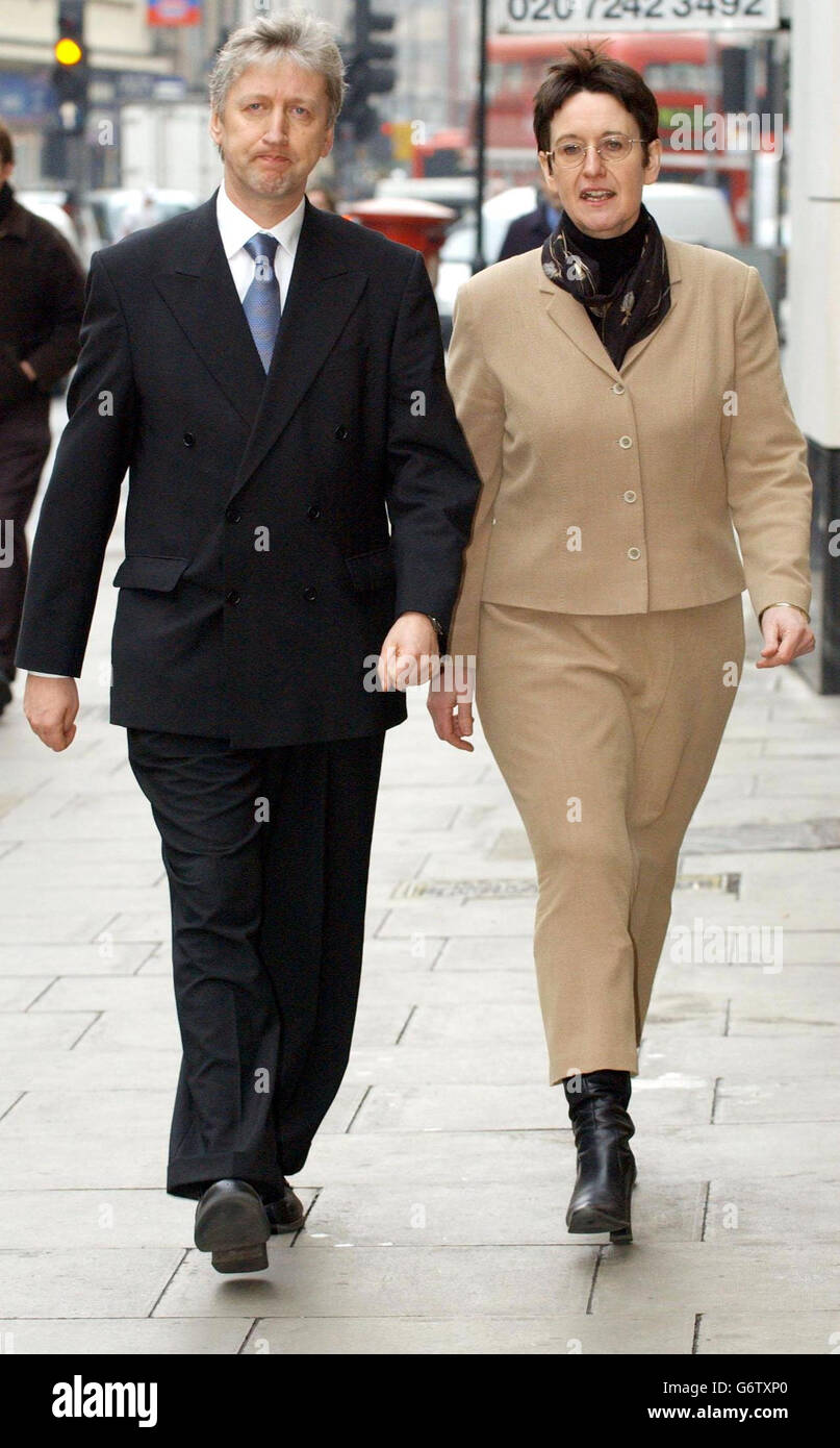 Howard Gilbert outside the Bichard Inqiury Stock Photo - Alamy