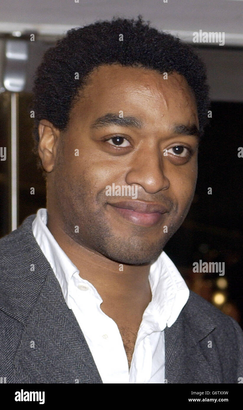 Actor Chiwetel Ejiofor arrives for the UK premiere of Starsky & Hutch ...