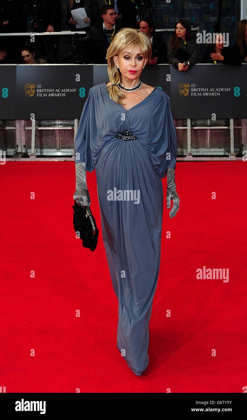 Sally Farmiloe arriving at The EE British Academy Film Awards 2014, at ...