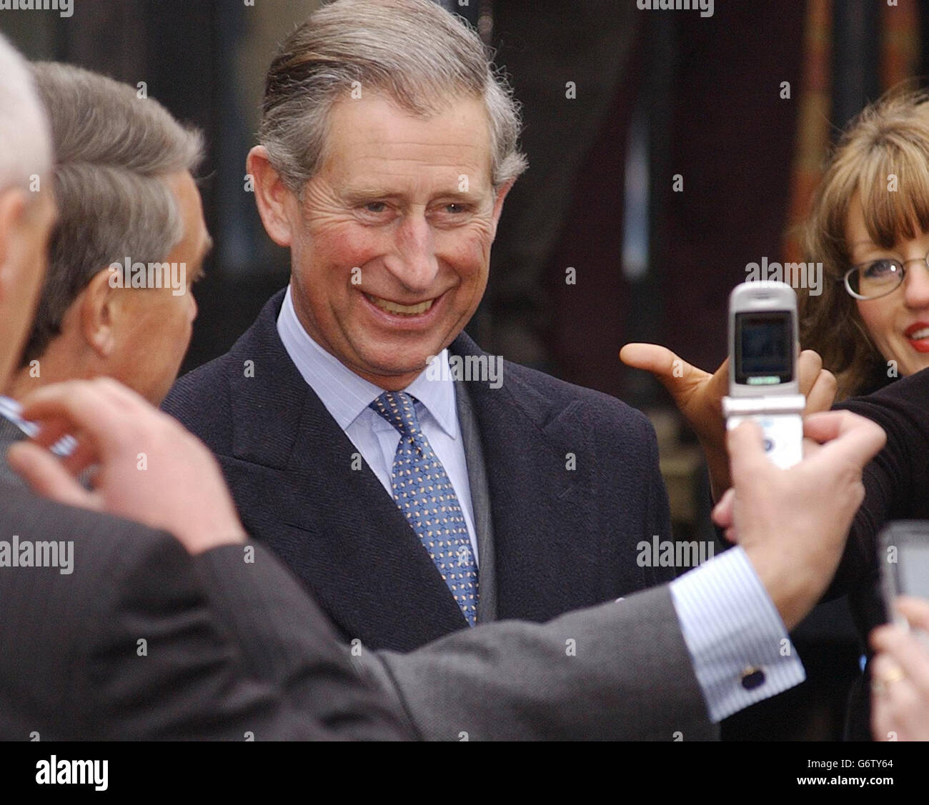 Wpa rota royal smiling prince charles prince wales hi-res stock ...