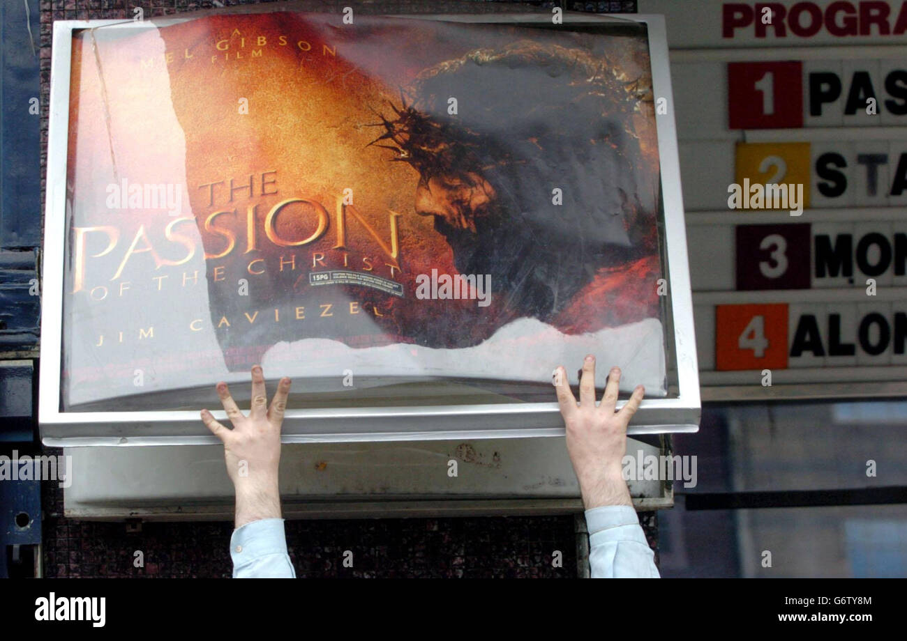 The Passion film board Stock Photo - Alamy