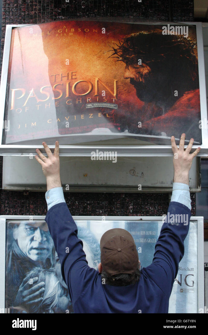 The Passion film board Stock Photo - Alamy