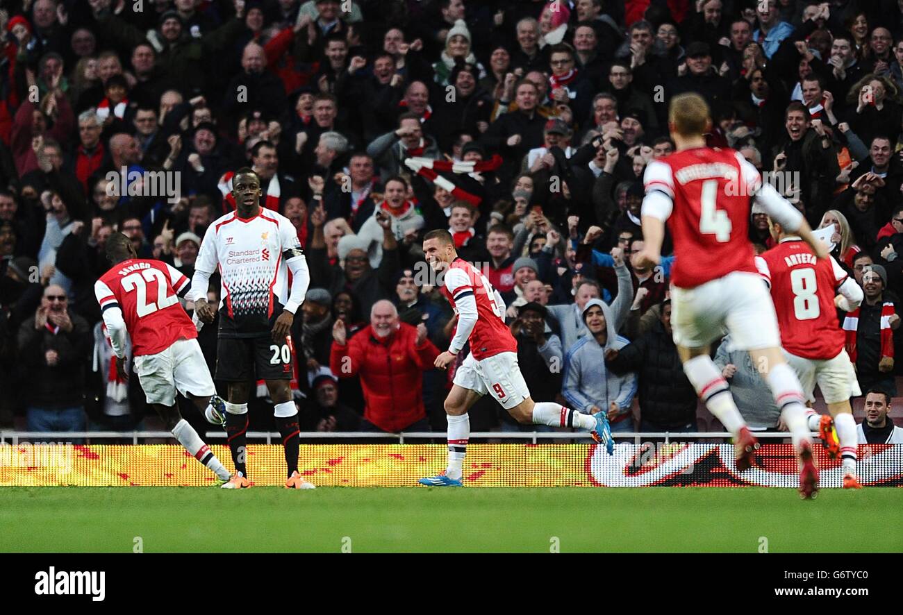 Soccer - FA Cup - Fifth Round - Arsenal v Liverpool - Emirates Stadium ...