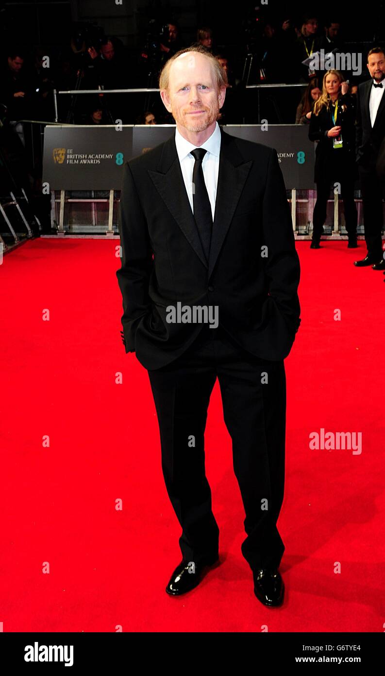 Ron Howard arriving at The EE British Academy Film Awards 2014, at the ...