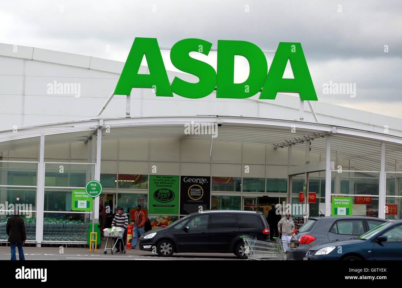 A general view of the ASDA Store in Leyton, East London Stock Photo - Alamy