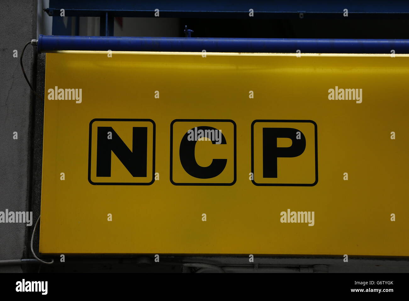 Ncp car park sign in london hi-res stock photography and images - Alamy
