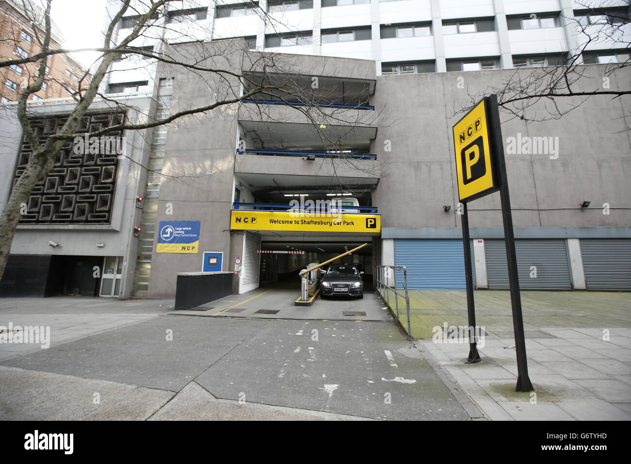 Ncp car park sign in london hi-res stock photography and images - Alamy